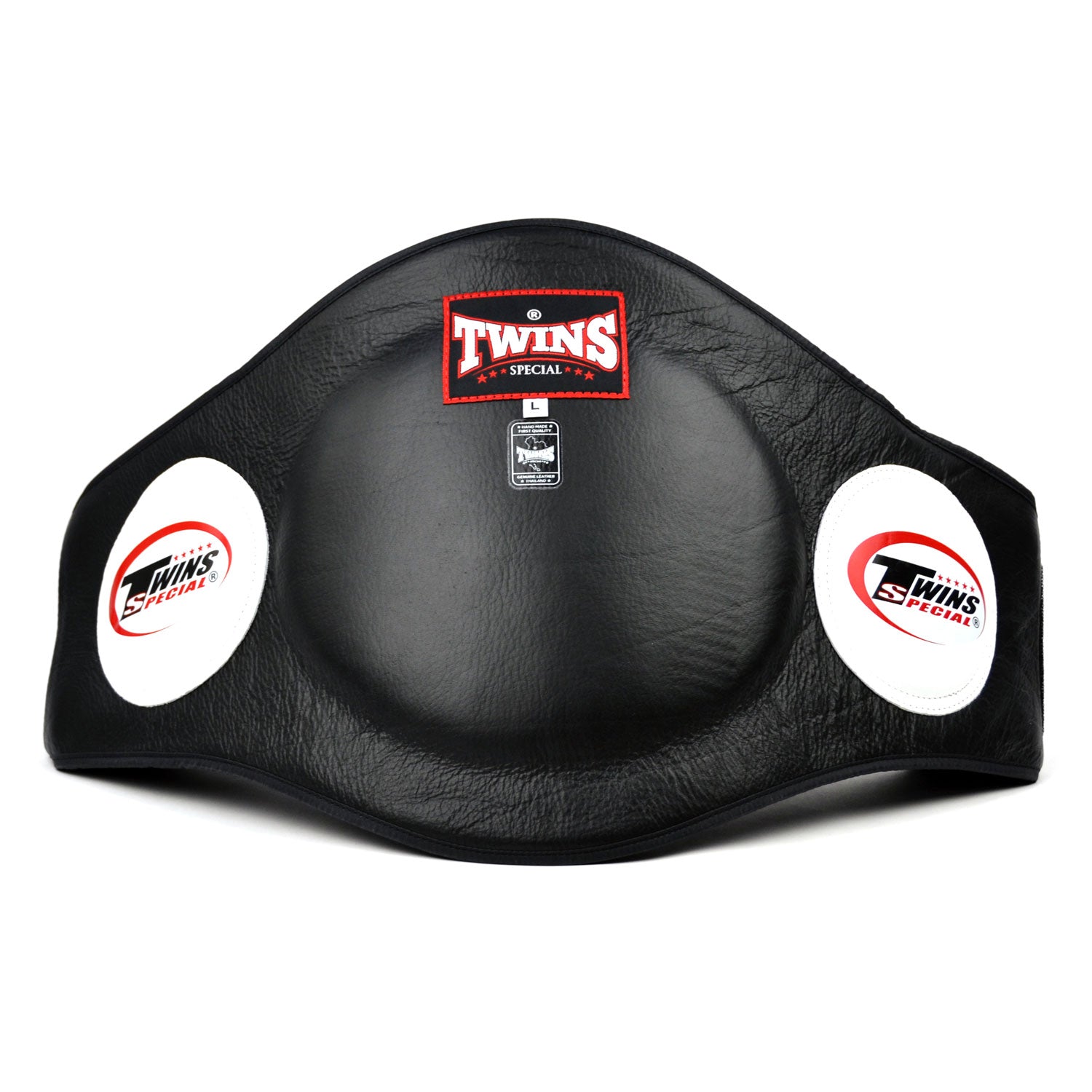 BEPL2 Twins Special Leather Belly Pad Black – Muaythai-Boxing