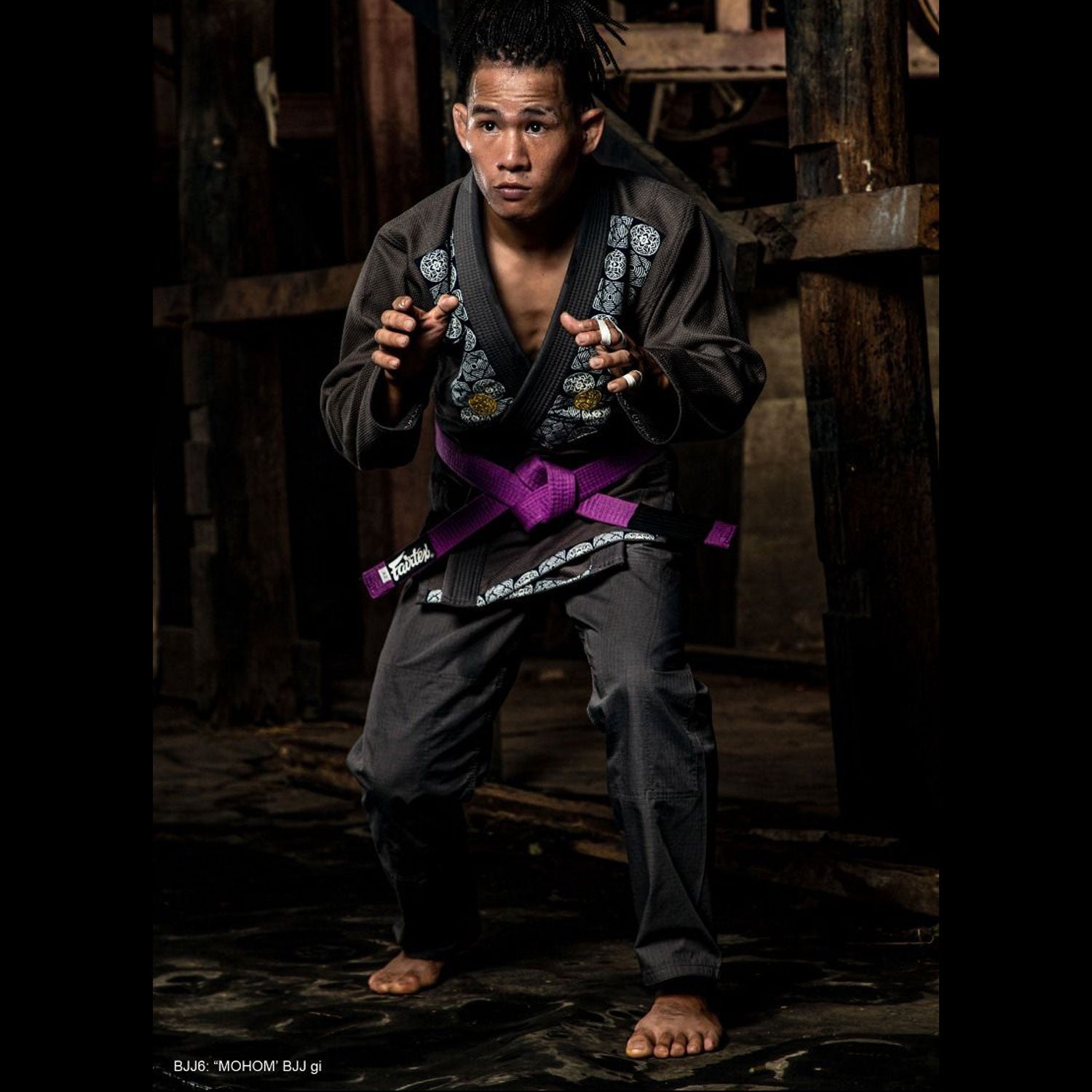 BJJ6 Fairtex Mohom Premium BJJ Gi Grey – Muaythai-Boxing