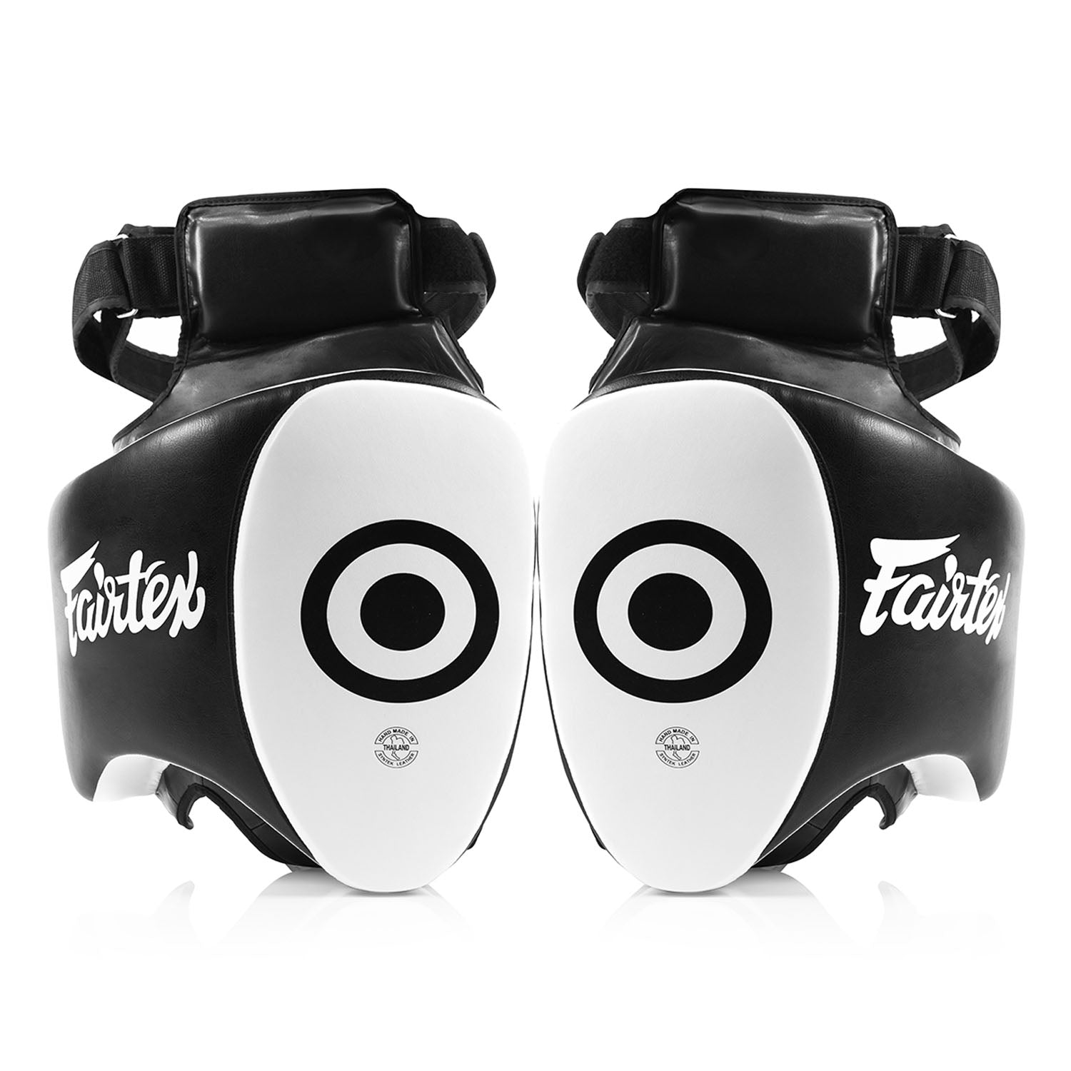 Fairtex TP5 Ultra Lite Thigh Pads - Black-White – Muaythai-Boxing