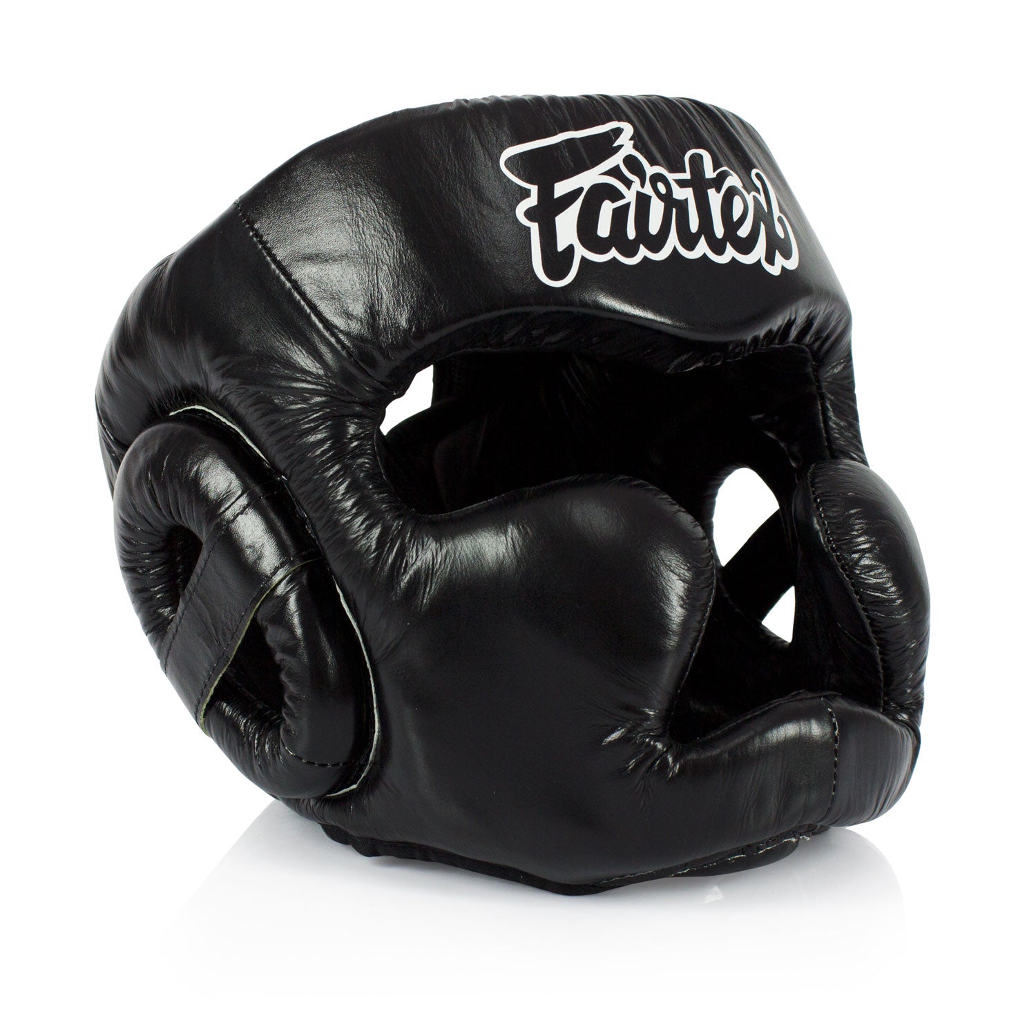 HG13 Fairtex Diagonal Vision Sparring Headguard Black – Muaythai-Boxing