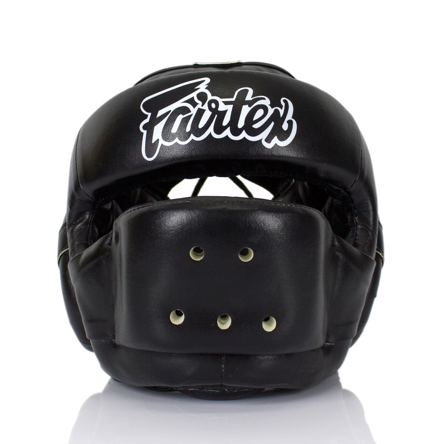 HG14 Fairtex Full Face Protector Headguard Black – Muaythai-Boxing