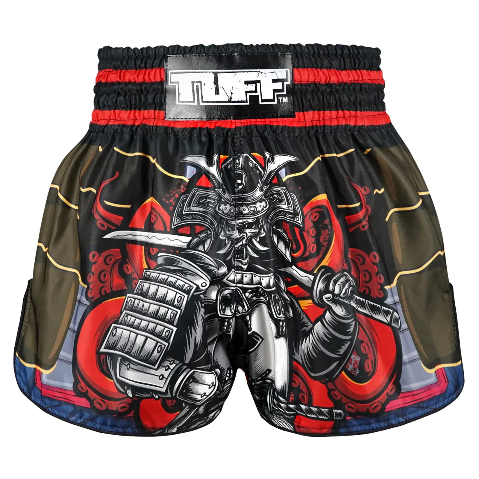RMS101 TUFF High-Cut Retro Muaythai Shorts The Undefeated Steel Spirit ...