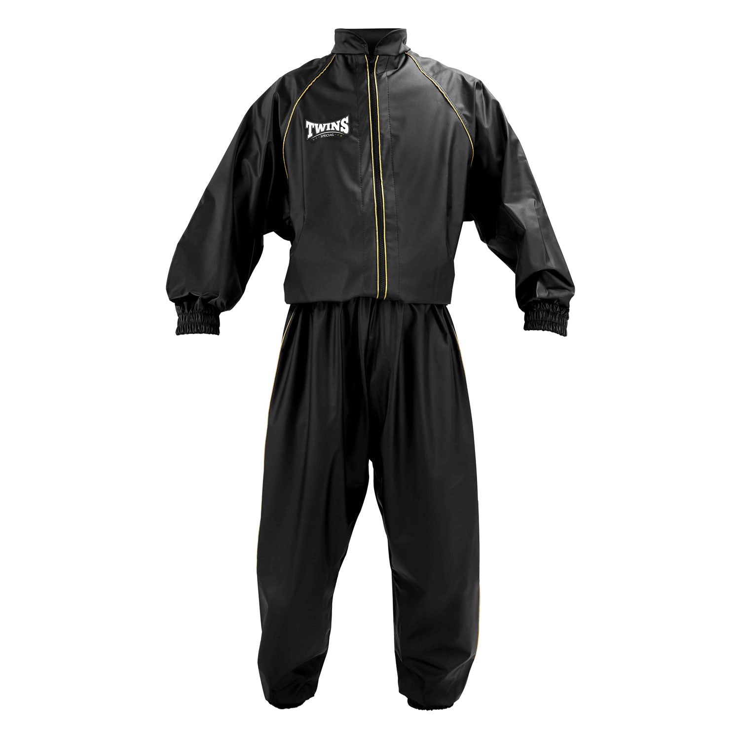 VSS1 Twins Classic Vinyl Sweatsuit Black-Gold – Muaythai-Boxing